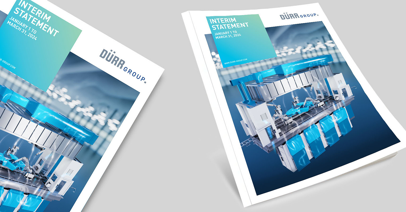 Business figures for the first quarter of 2024 - Dürr Group